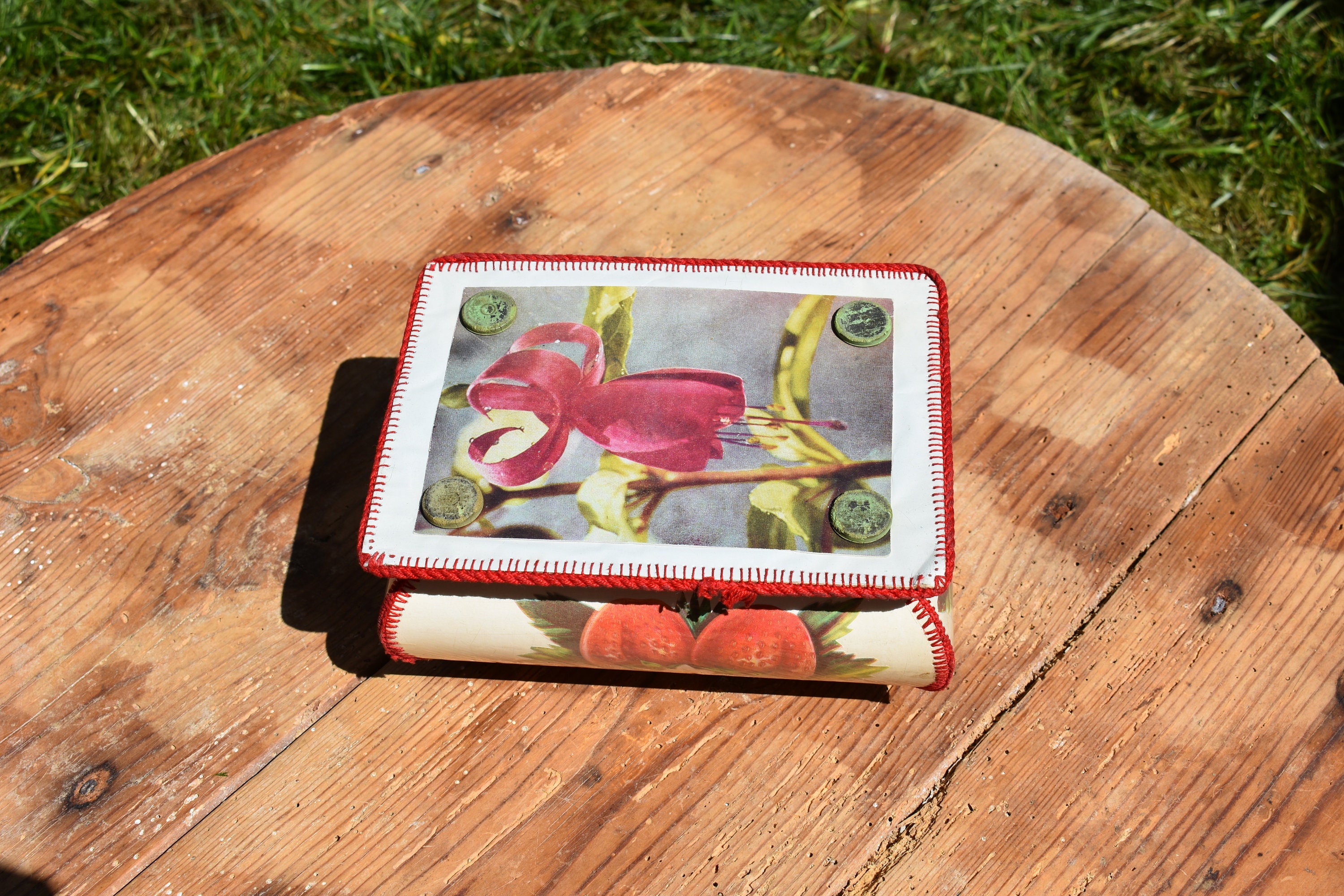 Retro Jewelry Box Vintage Jewelry Box Ring Box Earring Box | Etsy