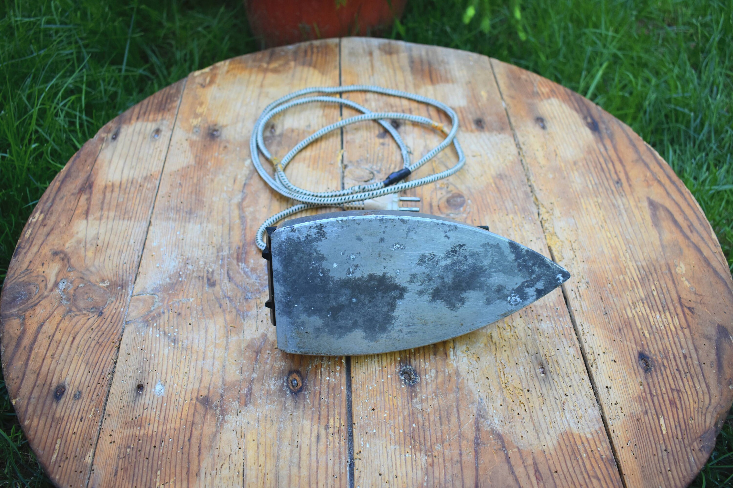 Old Russian Iron, Old Iron, Vintage Iron in Working Condition, Retro ...