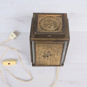 Vintage Metal Night Lamp, Old Night Lamp, Retro Night Lamp, Old Lamp ...