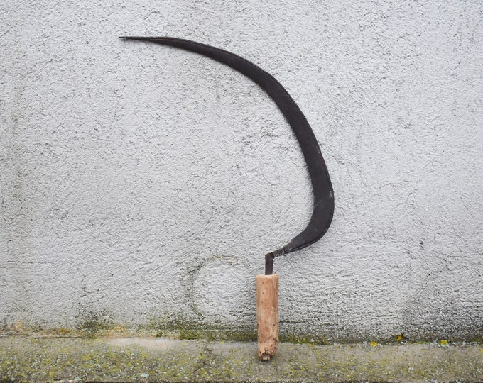 Antique Sickle, Primitive Sickle, Old Sickle, Antique Rusty Metal ...
