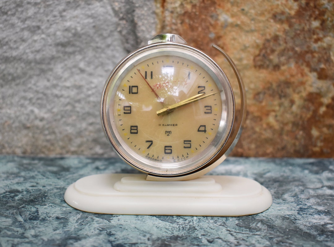 Slava Globe Rare Slavarussian Alarm Clock vintage Alarm - Etsy