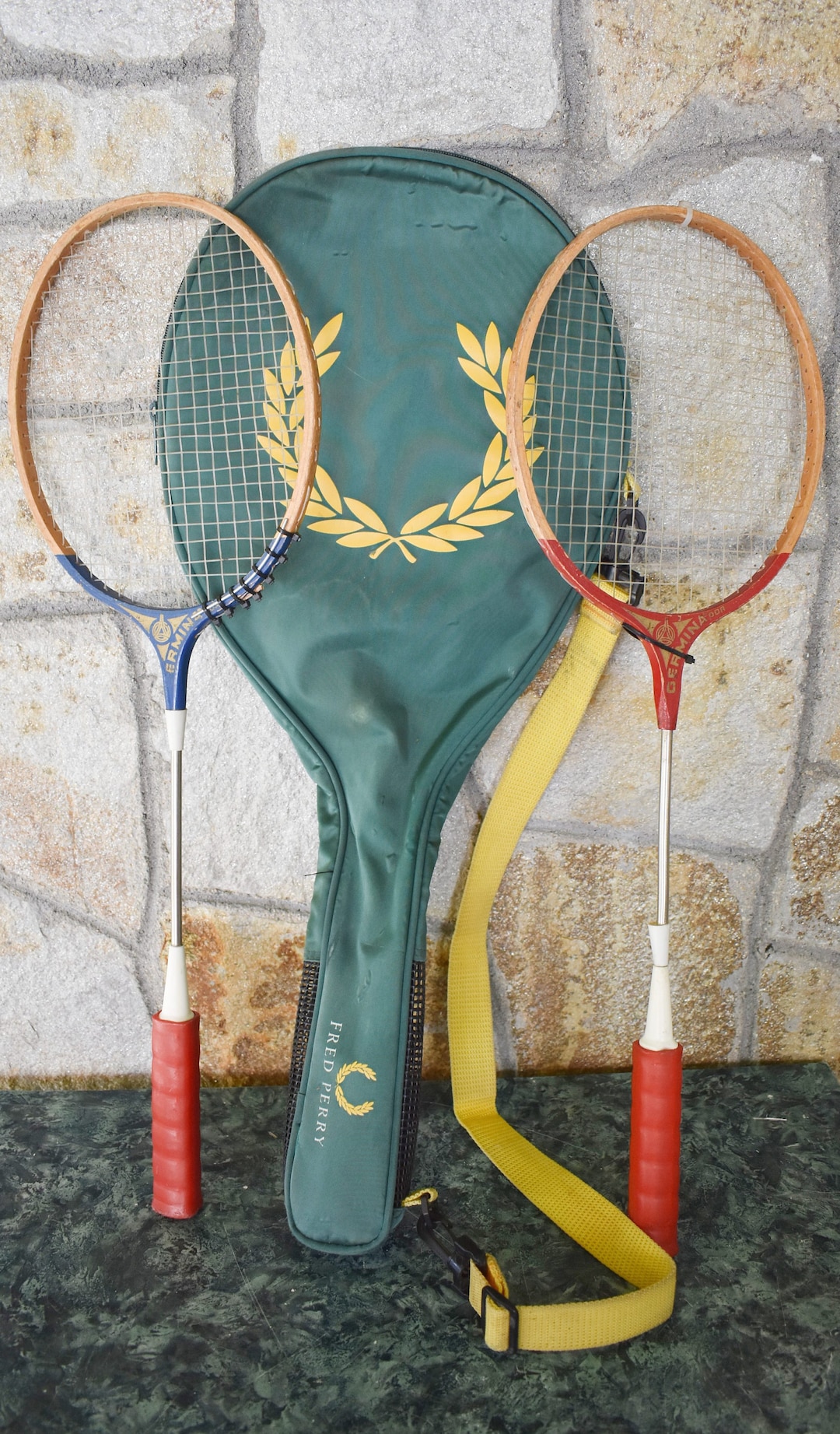 DDR GERMINA SREZIAL Badminton Rockets, Badminton Rackets, 70's ...