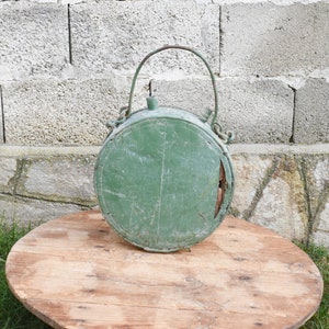 Antique Water Tank, Primitive Wooden Barrel, Old Wooden Water Storage ...