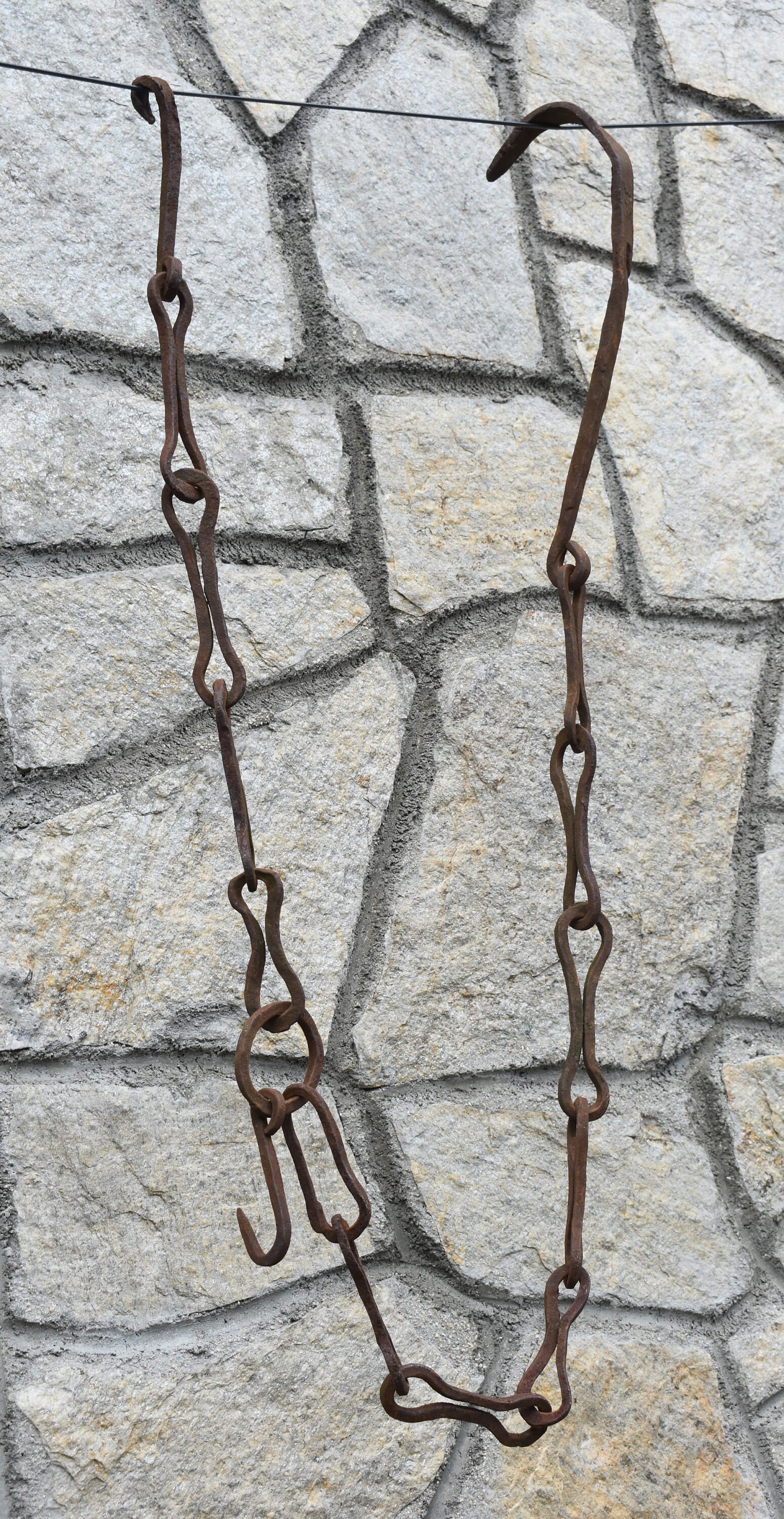 Vintage Forged Chain Antique Chain Hand Forged Chain | Etsy