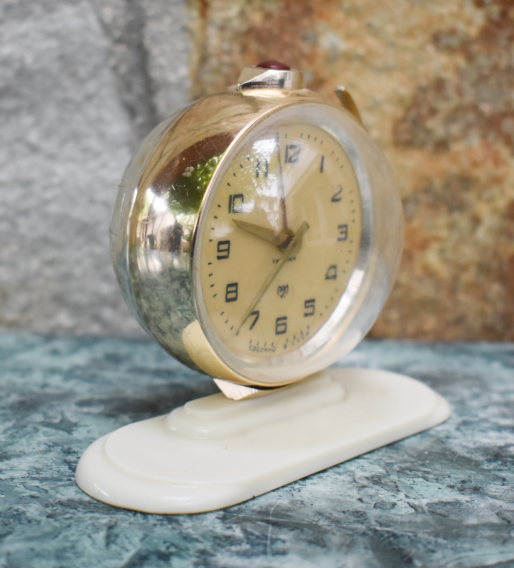 Slava Globe Rare Slavarussian Alarm Clock vintage Alarm - Etsy