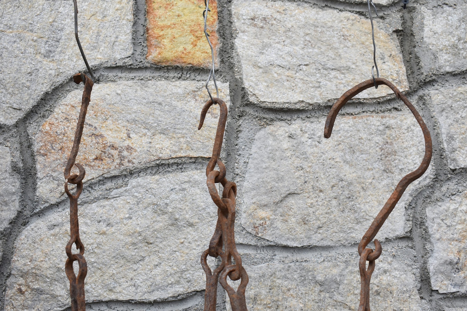 Vintage Forged Chain Antique Chain Hand Forged Chain | Etsy