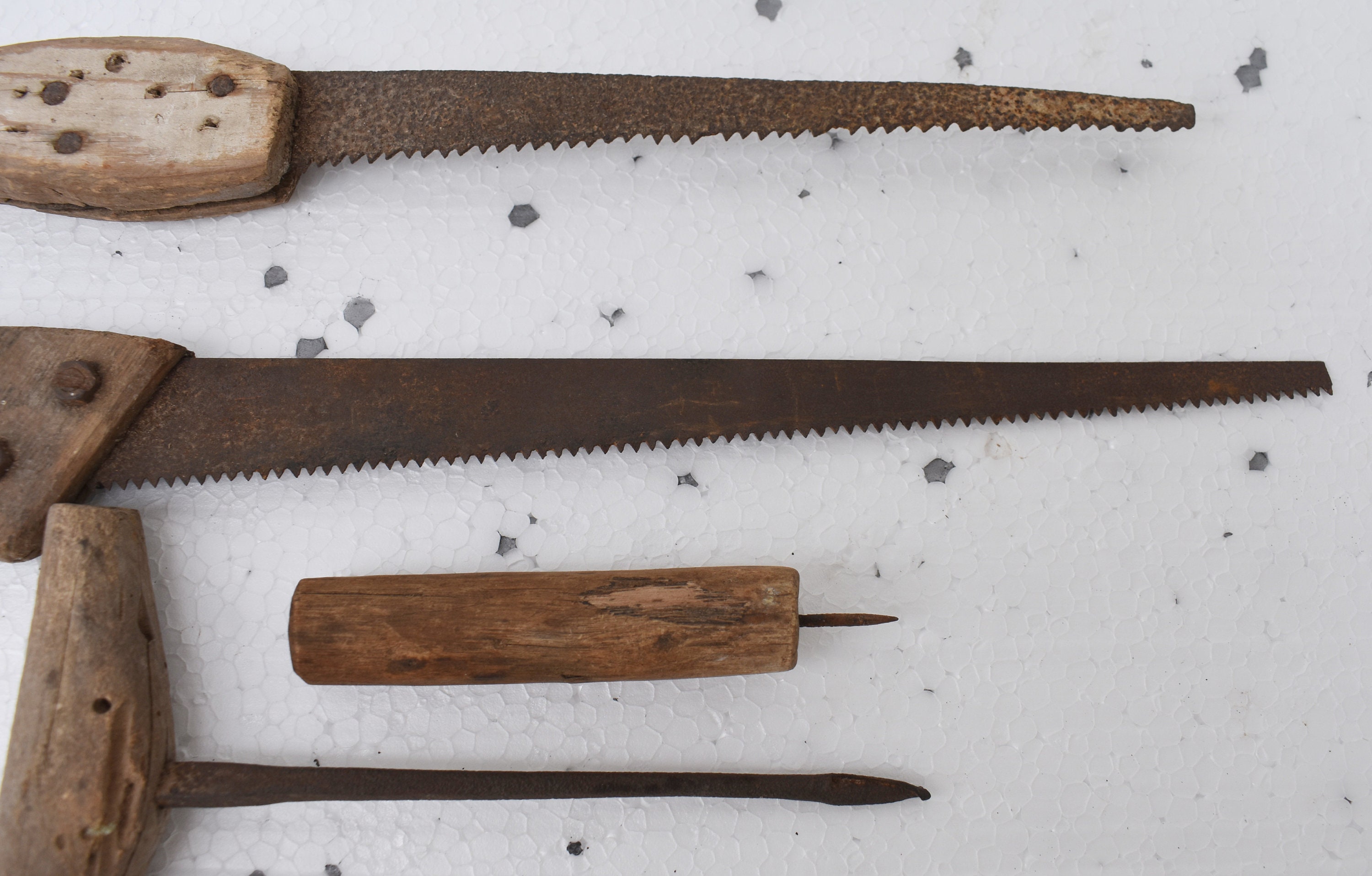 Set of 4 Antique Tools Hand Made Tools Woodworking Tools | Etsy