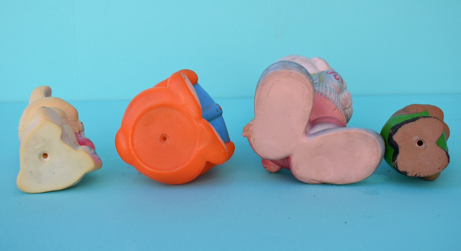 Vintage Rubber Toys Present for Toddlers Set of 4 Rubber - Etsy