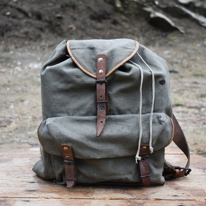 Retro Backpack - Etsy