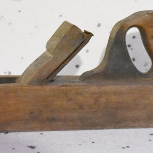 Vintage Wooden Planer, Hand Planer, Wood Planer, Hand Carpenter Tool ...