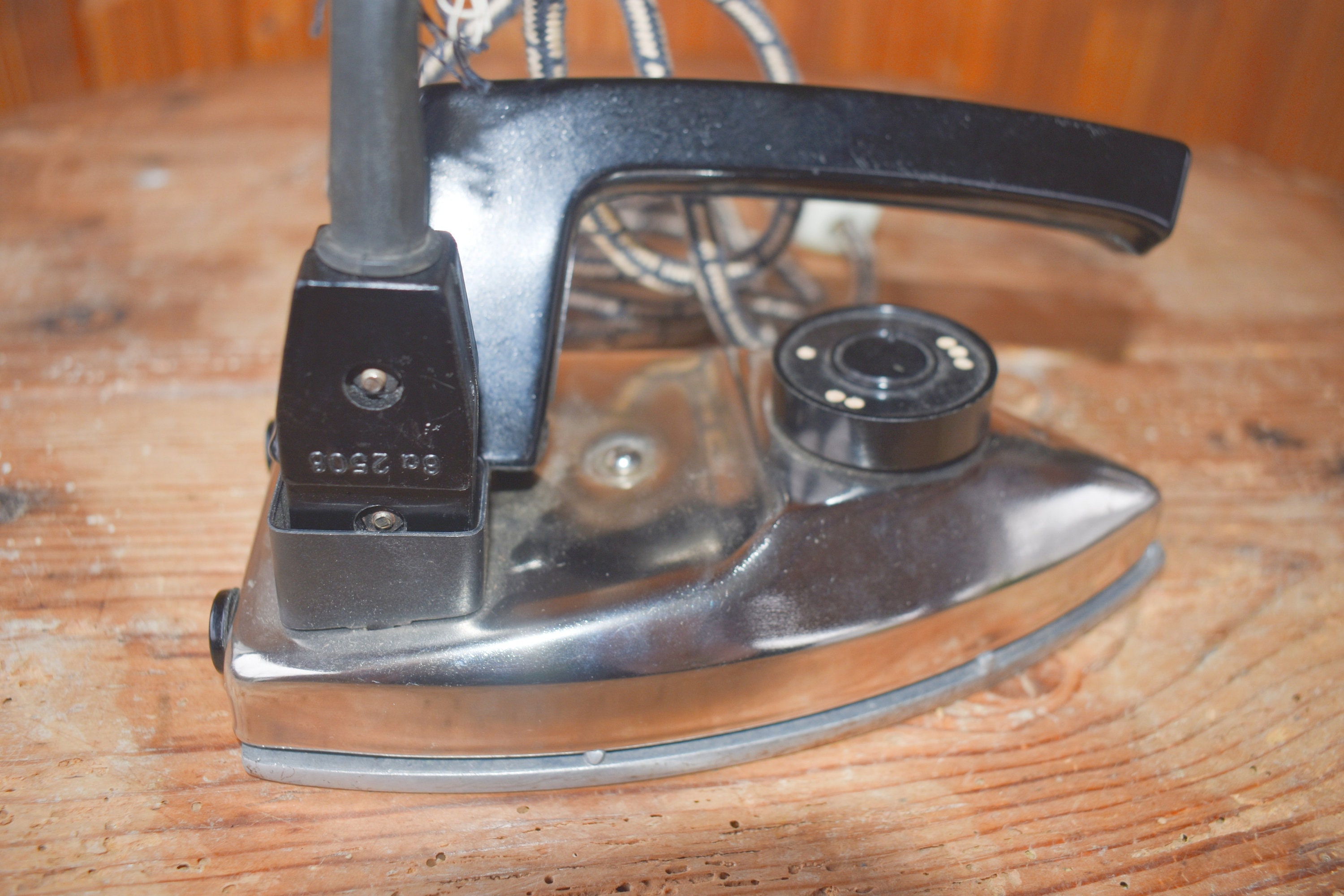 Metal Soviet Iron, Retro Iron, Vintage Iron, Electric Iron From the 70s ...