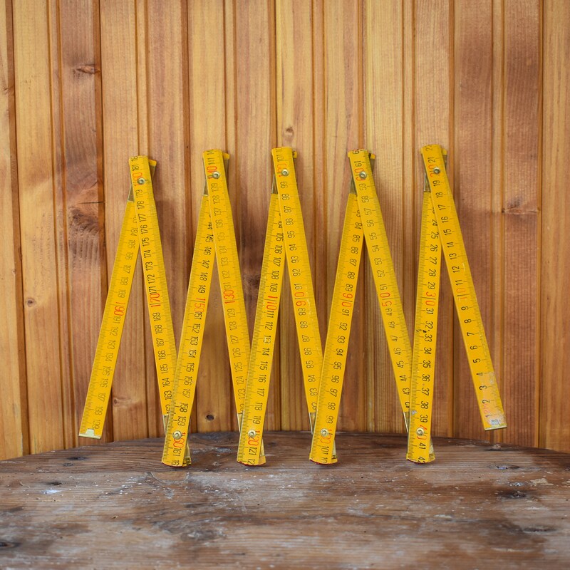 Vintage Wooden Ruler - Etsy