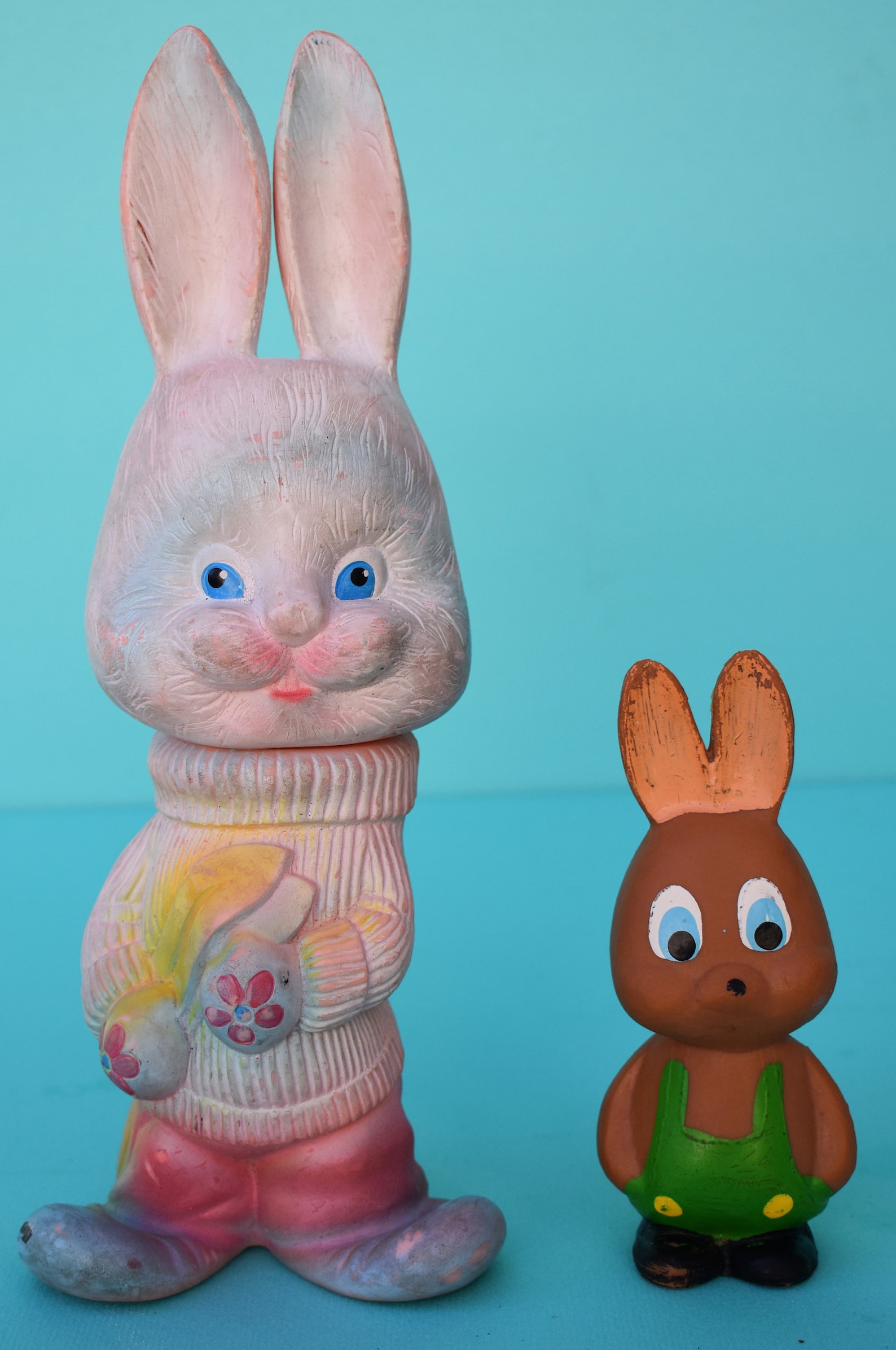 Vintage Rubber Toys Present for Toddlers Set of 4 Rubber - Etsy