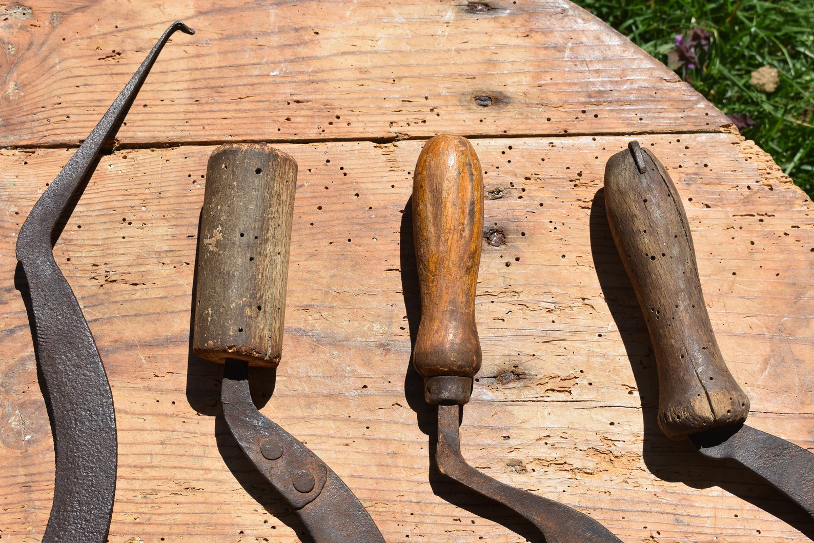 4 Pieces of Antique Sickles Primitive Sickles Old Sickles - Etsy