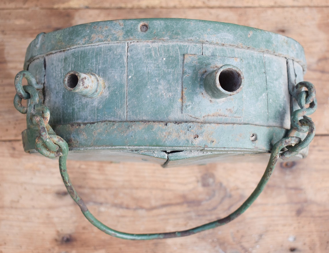 Antique Water Tank Primitive Wooden Barrel Old Wooden Water | Etsy