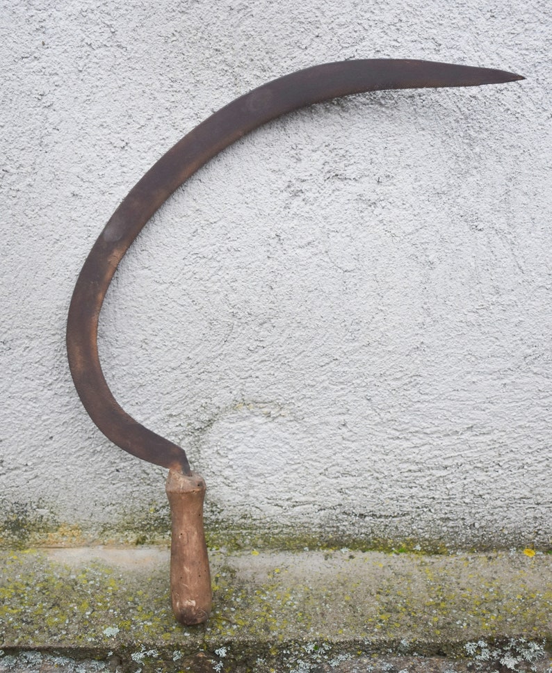 Antique Sickle Primitive Sickle Old Sickle Antique Rusty | Etsy