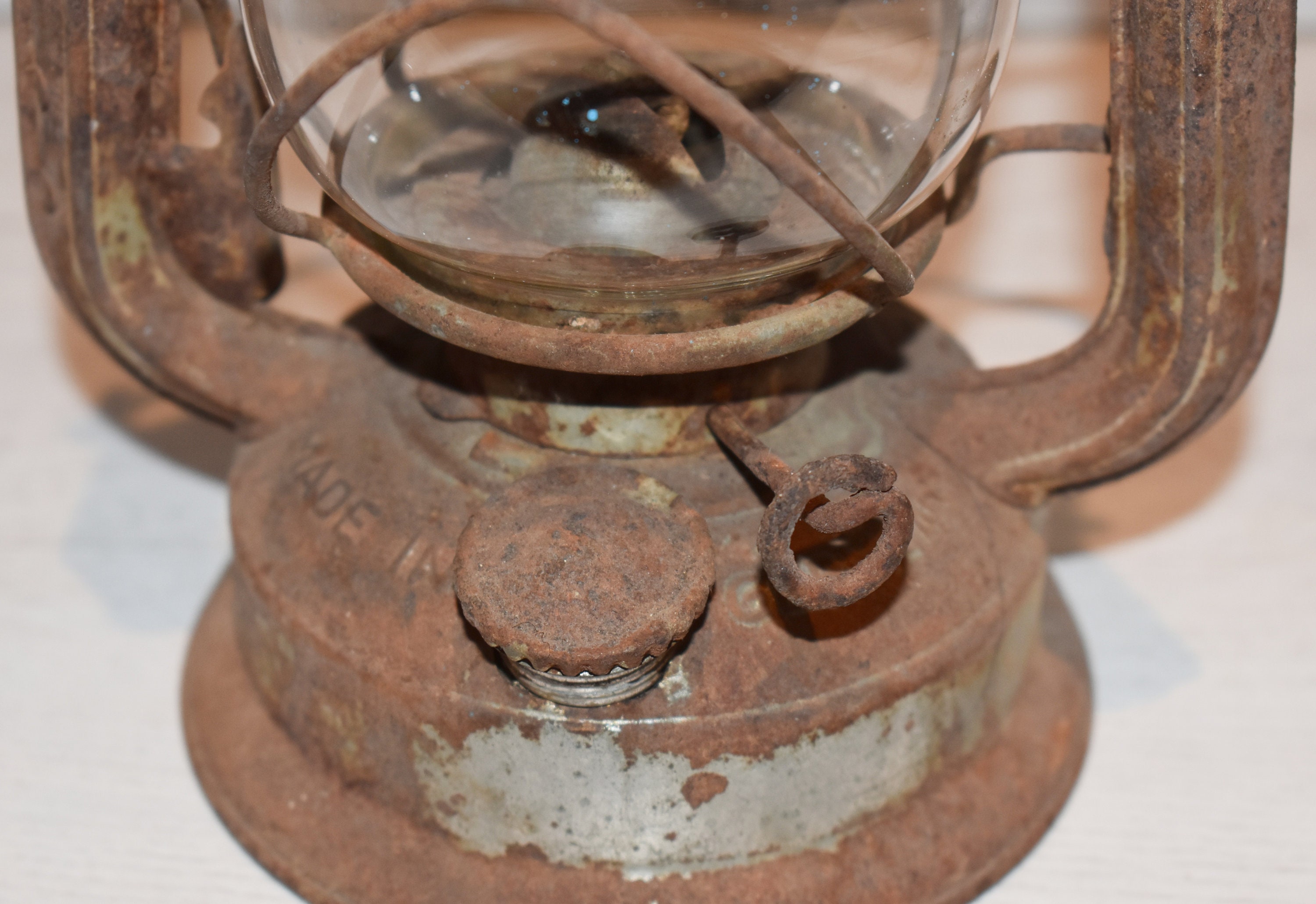 Vintage gas lamp Vintage lantern Farm lamp German lantern | Etsy