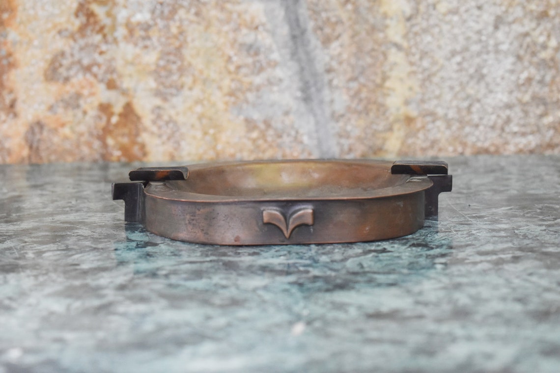 Copper Ashtray Handmade Copper Ashtray Vintage Ashtray - Etsy Singapore
