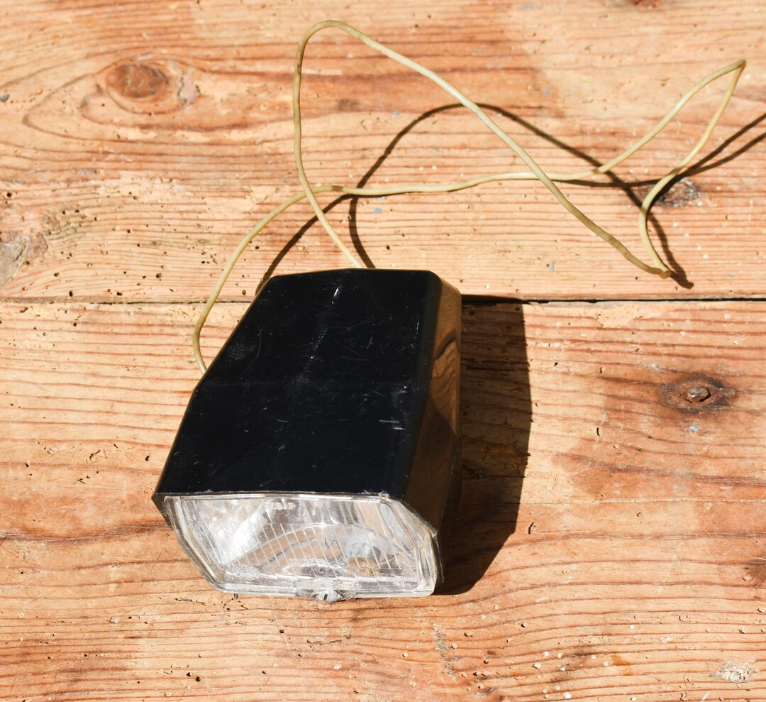 Old Bicycle Headlight, Vintage Bicycle Light, Retro Dynamo Bicycle Lamp ...