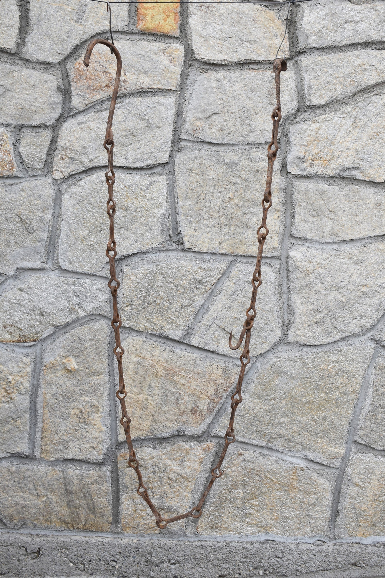 Vintage Forged Chain Antique Chain Hand Forged Chain | Etsy