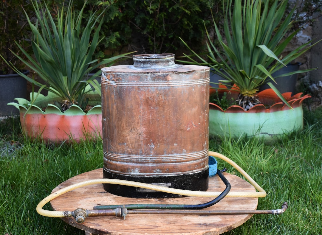 Vintage Copper Sprayer, Copper Sprinkler, Copper Garden Sprayer, Garden ...