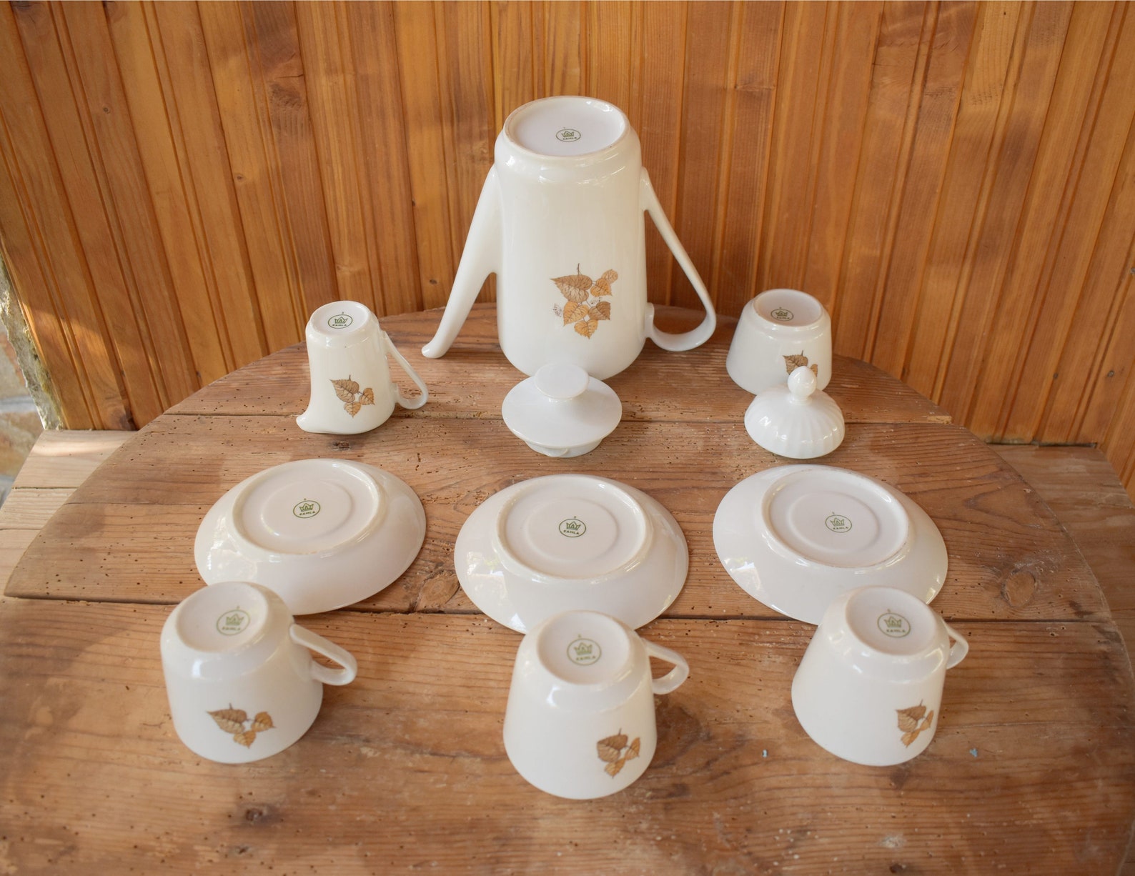 Vintage Bavarian Porcelain Vintage Coffee / Tea Set KAHLA - Etsy