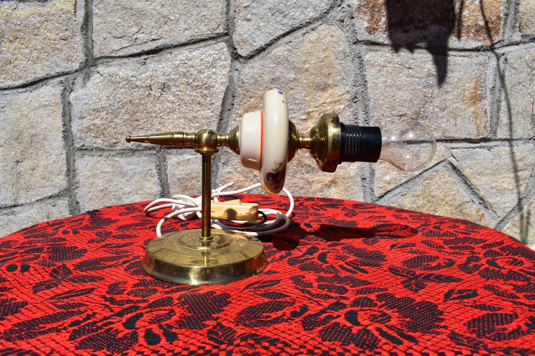 Vintage 1980s Night Lamp: Retro Home Decor - Etsy