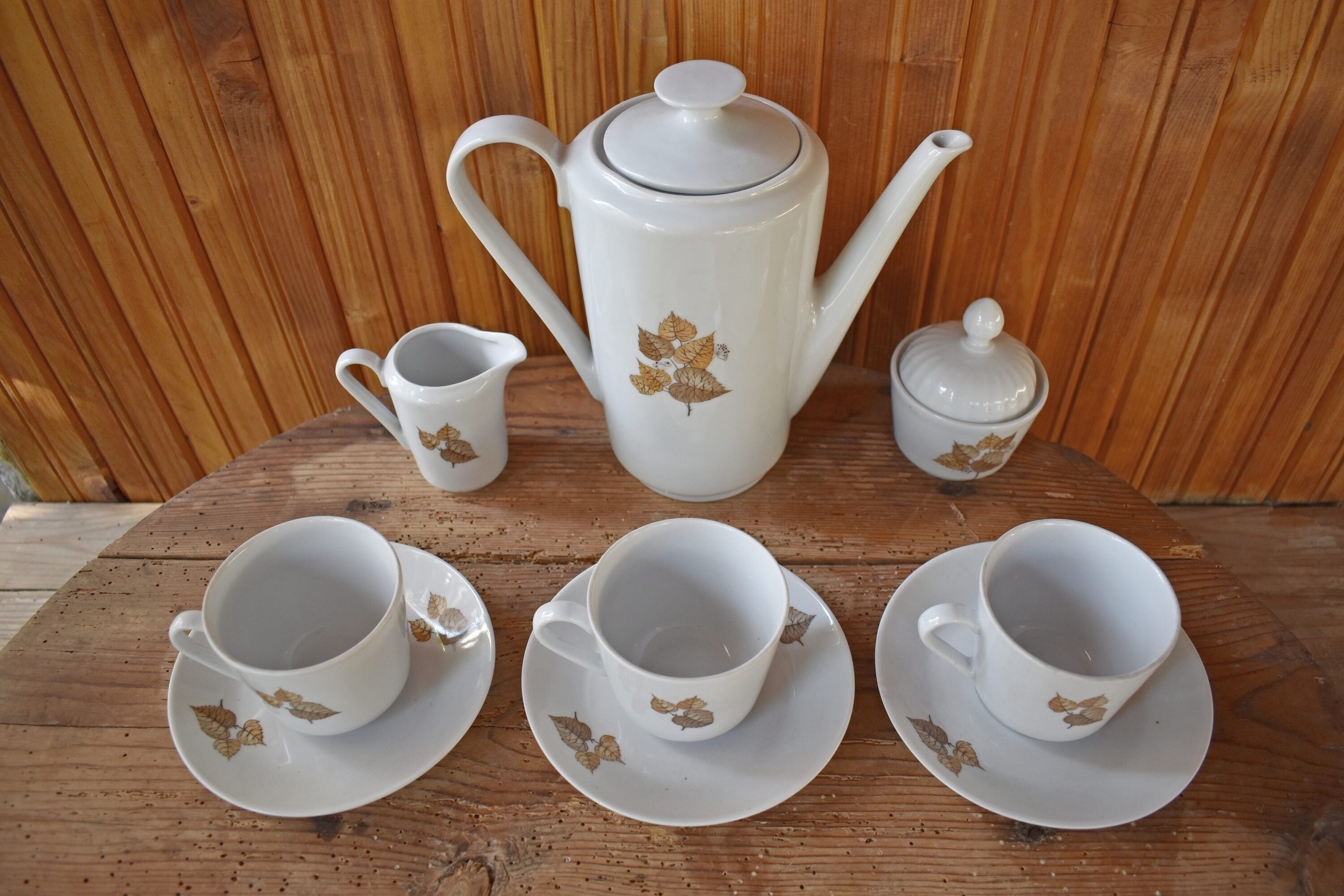 Vintage Bavarian Porcelain Vintage Coffee / Tea Set KAHLA - Etsy