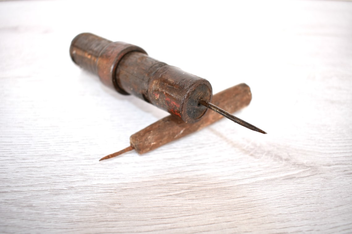 Vintage awls Set of 2 Old Primitive awls Hand-made Tools | Etsy