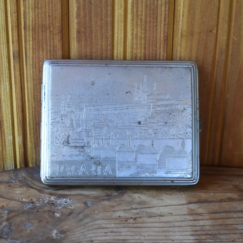 Metal Cigarette Case - Etsy
