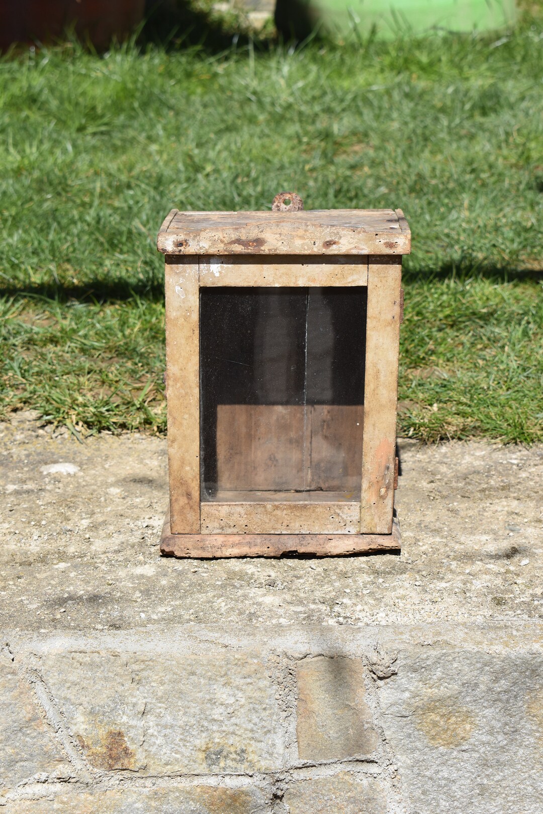 Antique Wooden Clock Box, Wooden Clock Box, Handmade Clock Box, Wooden ...