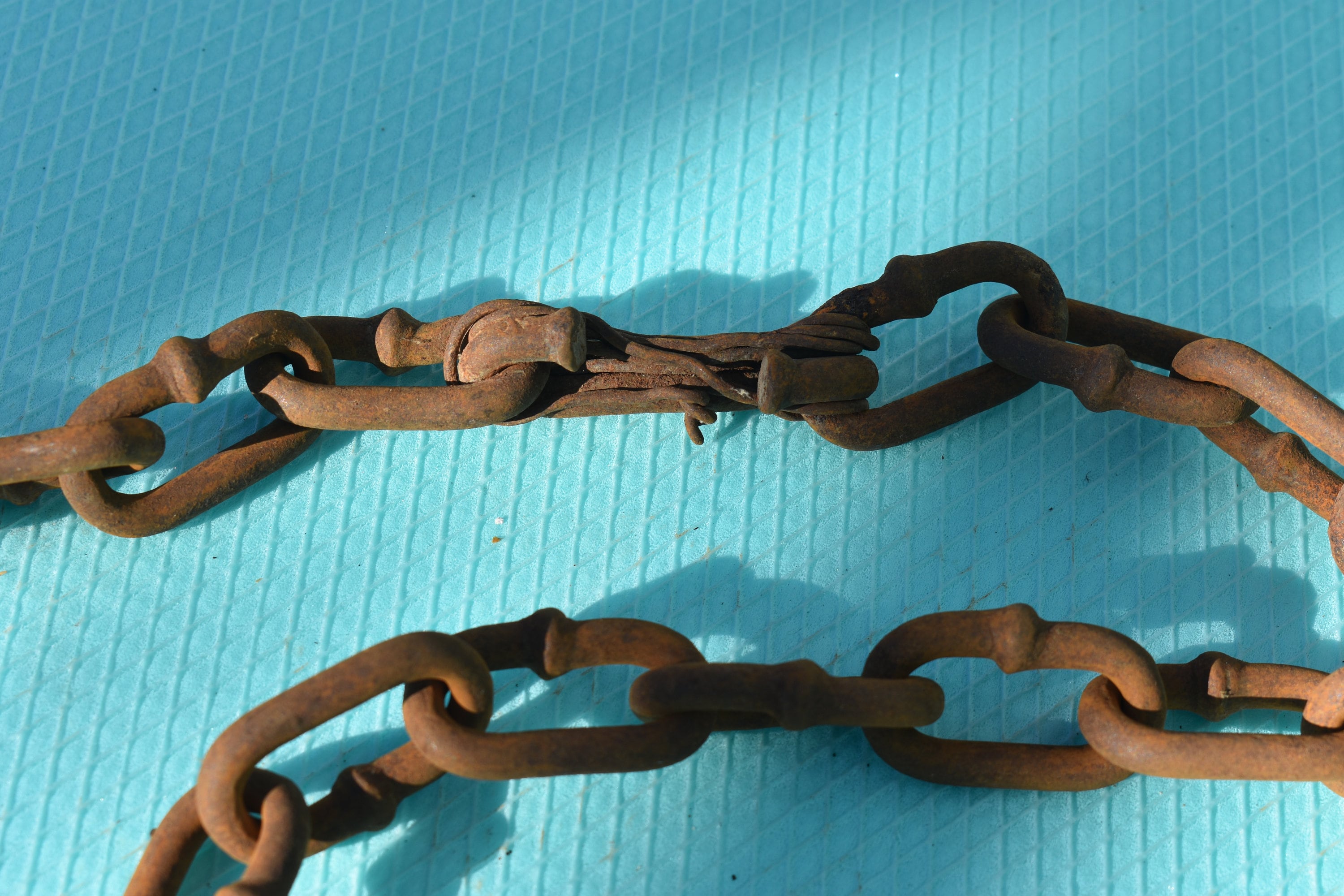 Vintage Forged Chain Antique Chain Hand Forged Chain - Etsy