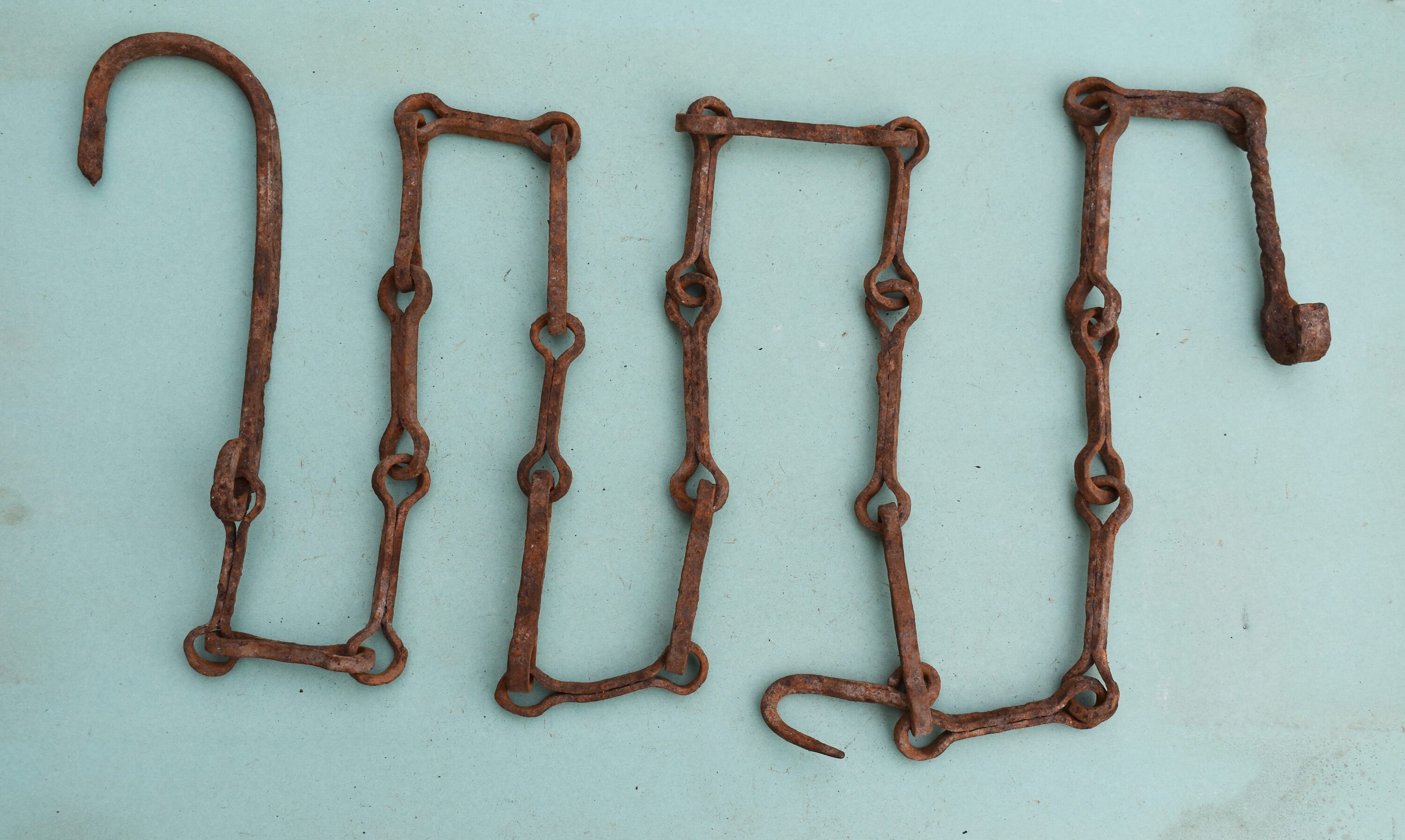 Vintage Forged Chain Antique Chain Hand Forged Chain | Etsy