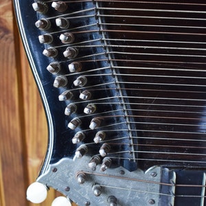 Vintage Zither 32 Strings, Vintage Zither, Vintage Musical Instrument ...