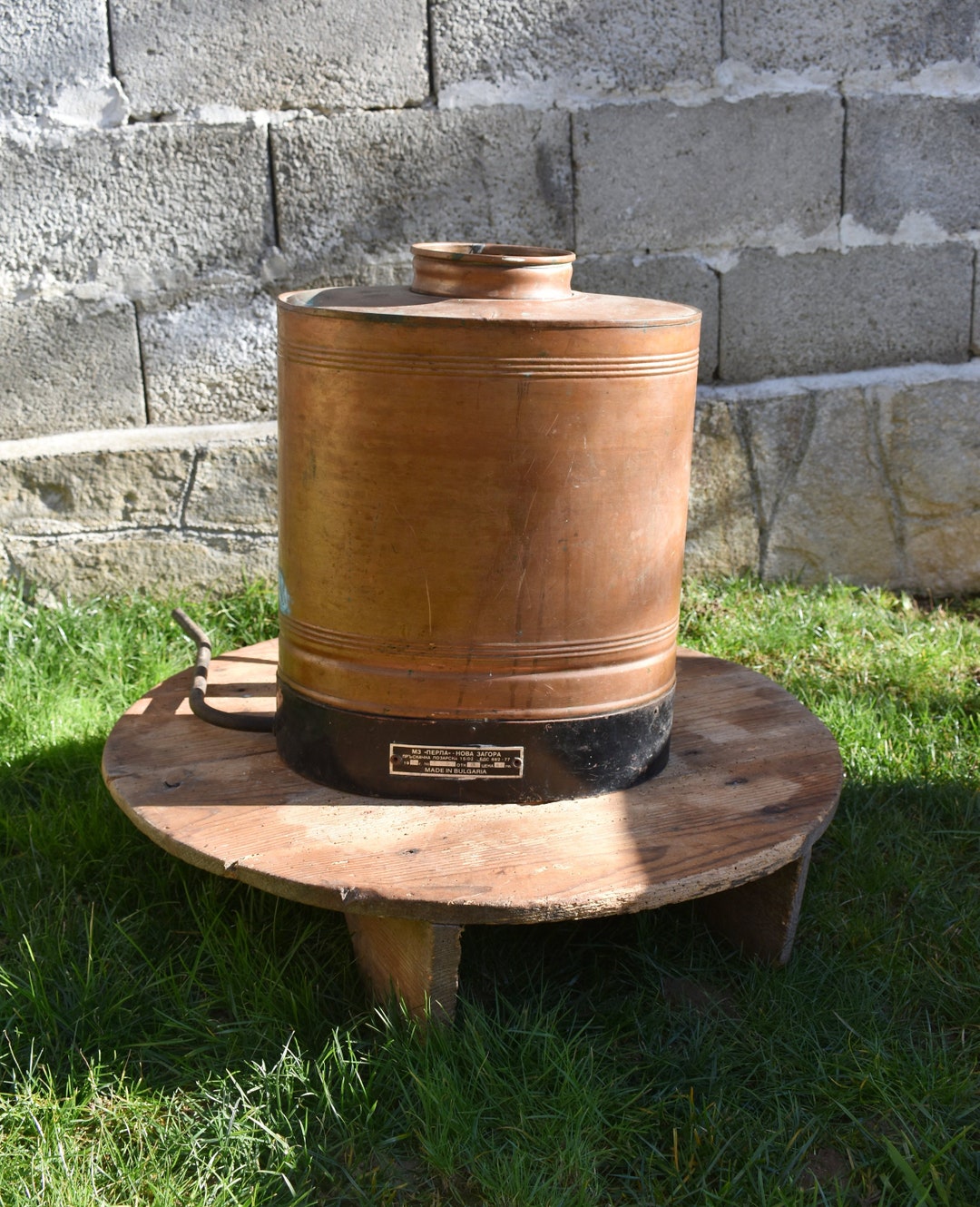Vintage Copper Garden Sprayer: Bulgarian Rustic Farmhouse Decor - Etsy