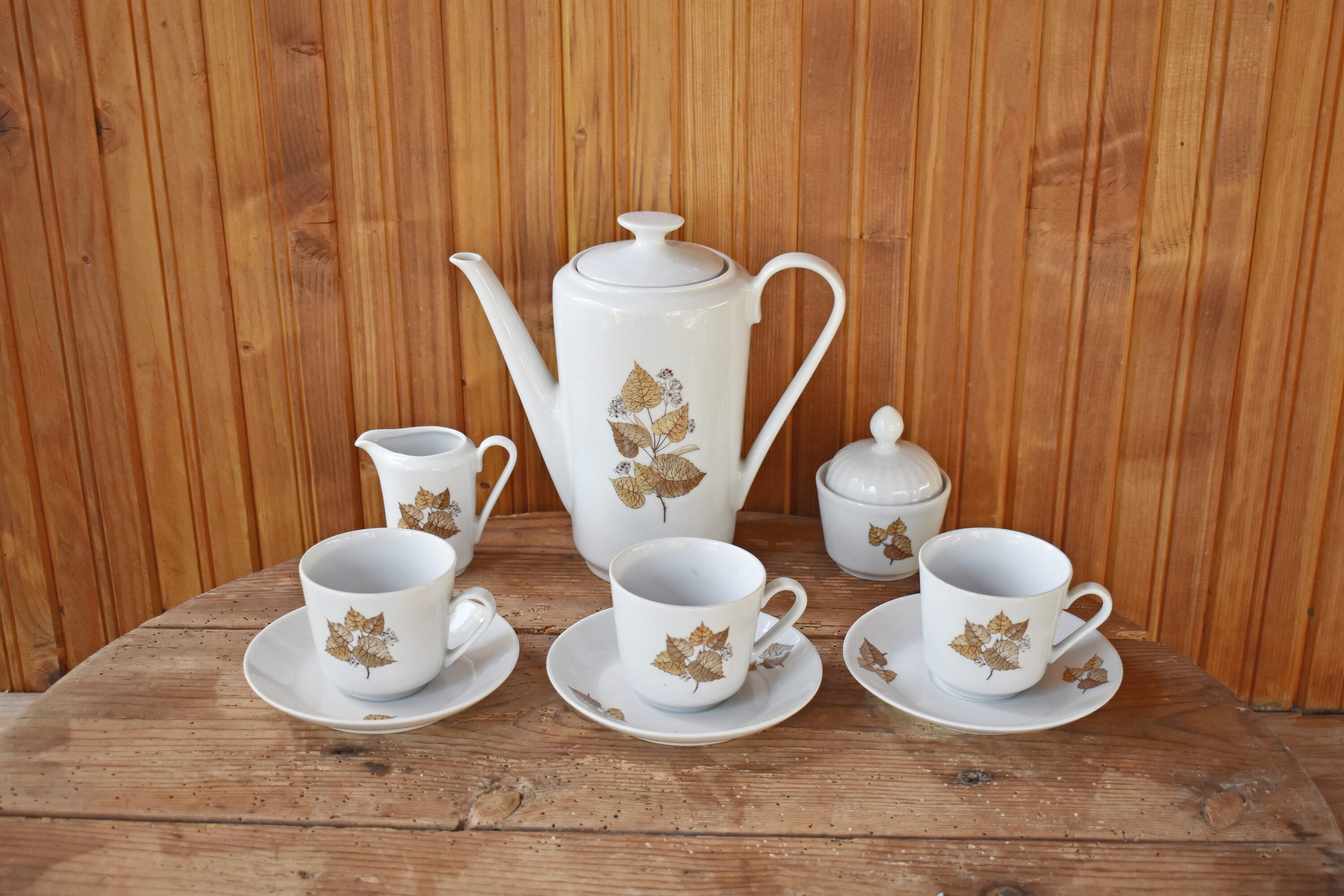 Vintage Bavarian Porcelain Vintage Coffee / Tea Set KAHLA - Etsy