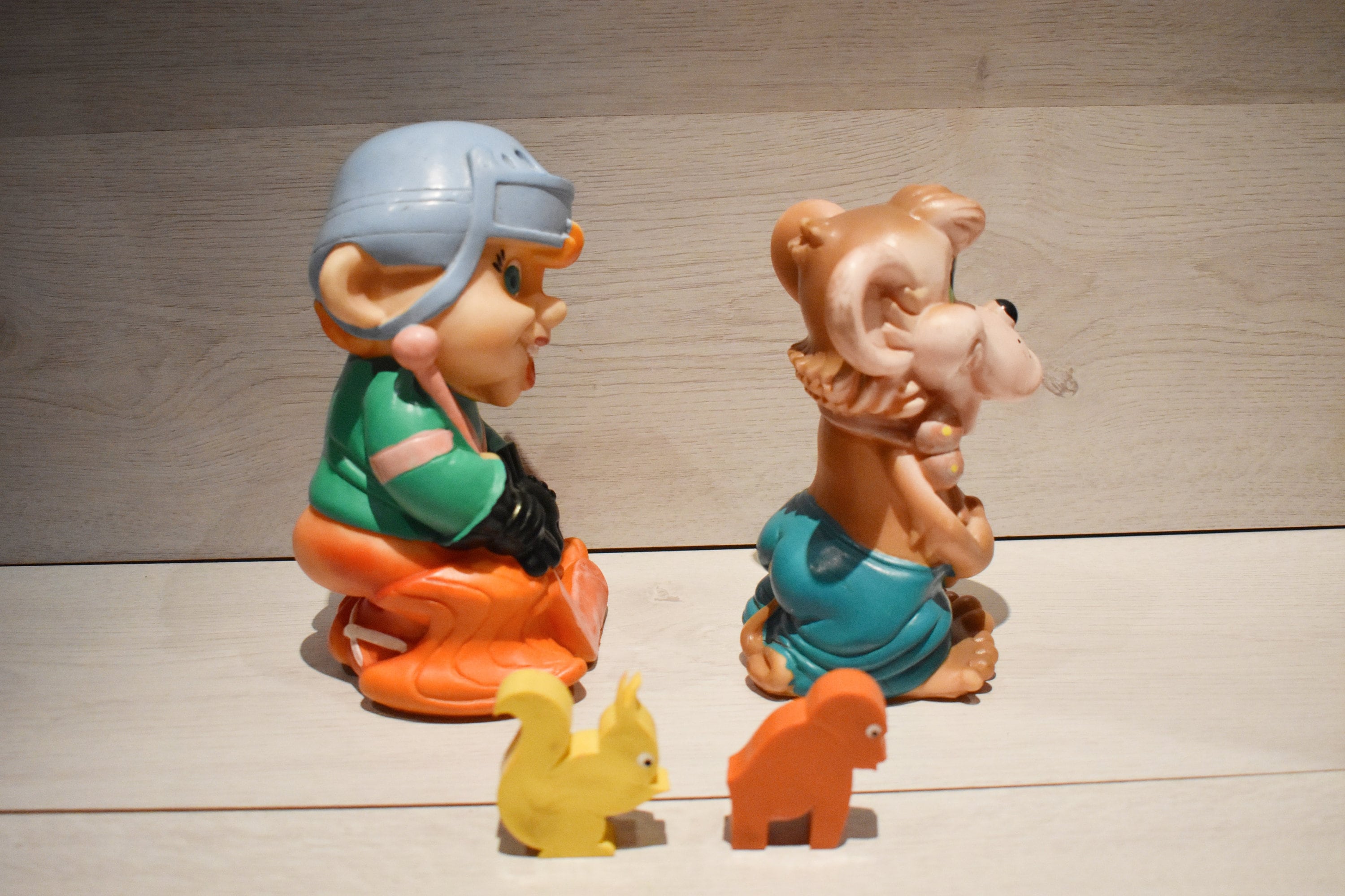 Vintage Rubber Toys Present for Toddlers Set of 2 Rubber - Etsy