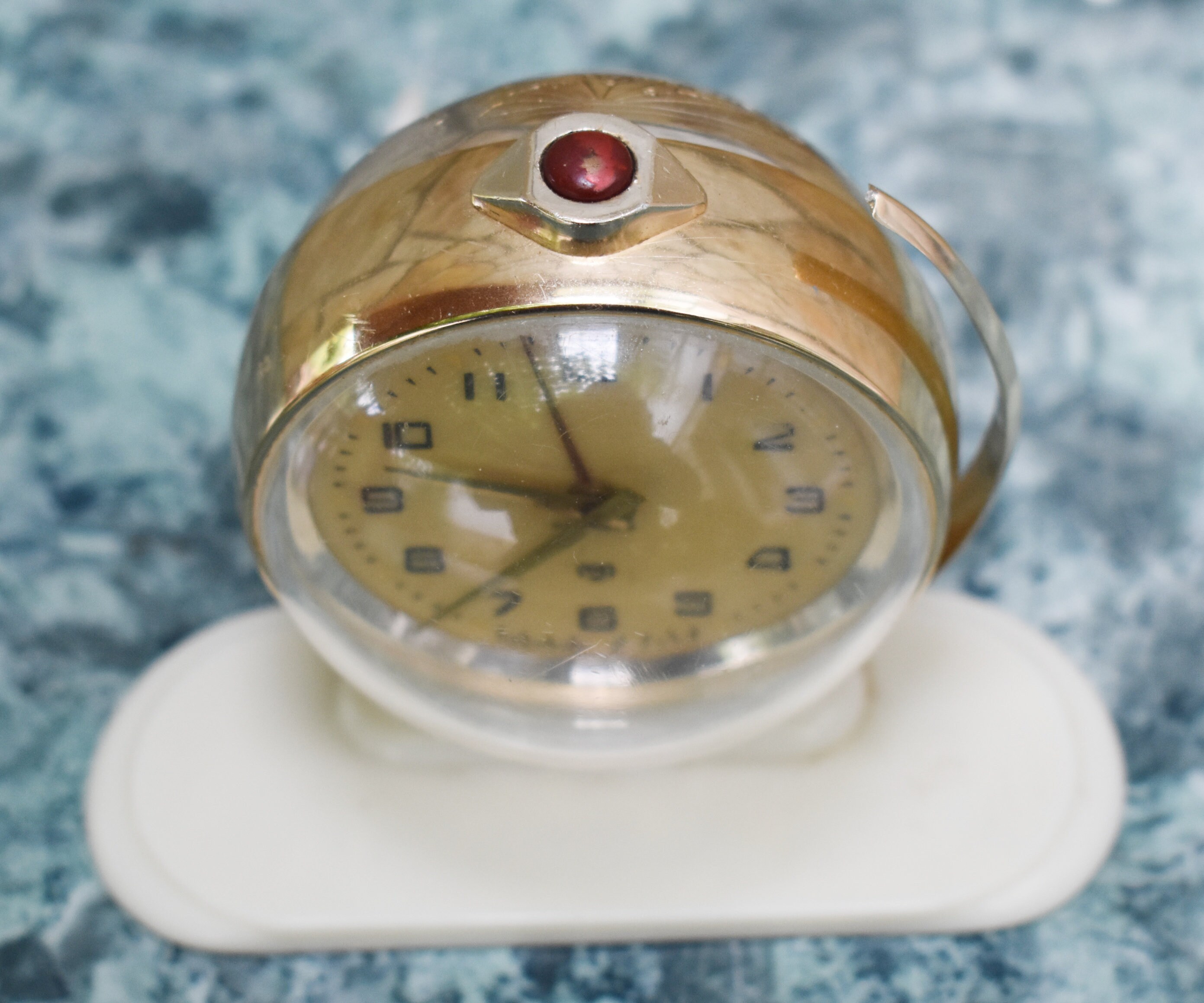 Slava Globe Rare Slavarussian Alarm Clock vintage Alarm - Etsy
