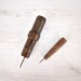 Vintage Awls, Set of 2 Old Primitive Awls, Hand-made Tools, Hand Tools ...