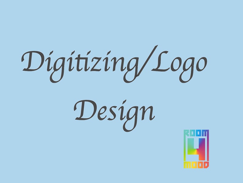Digitizing Logo or Design Embroidery - Etsy