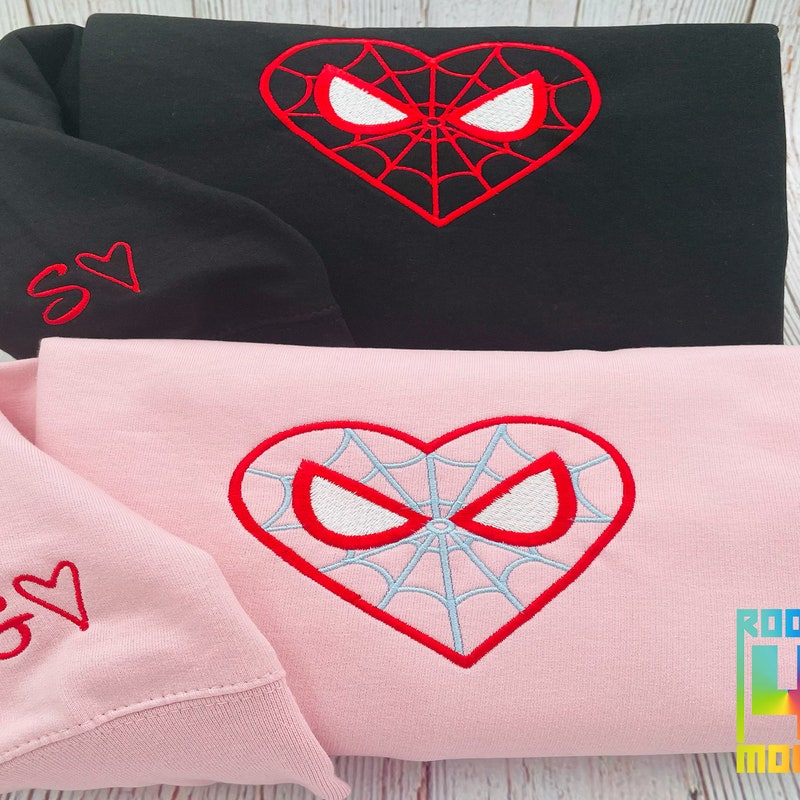 Spiderman Heart Web - Etsy