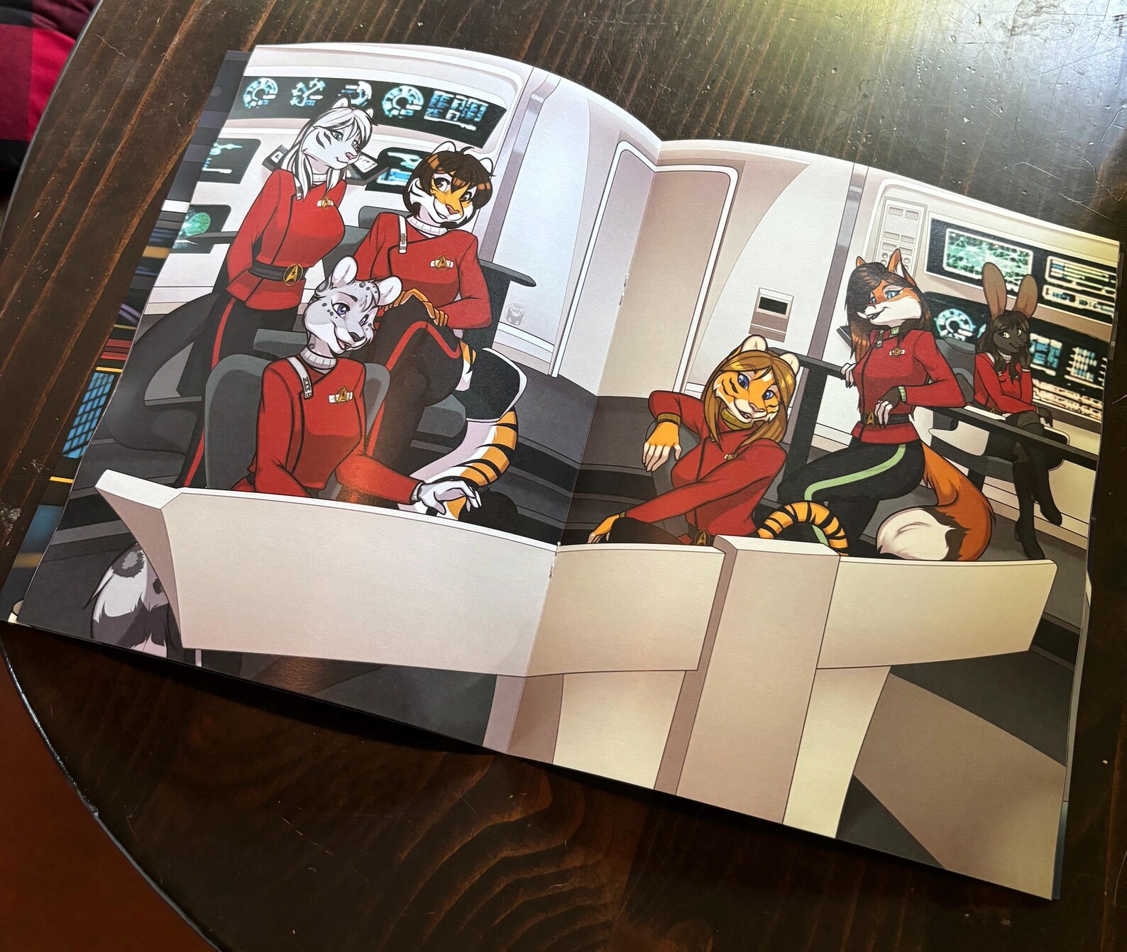 Furries Illustrated Star Trek Edition - Etsy