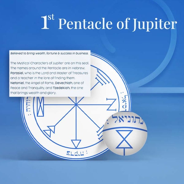 Pentacle of Jupiter - Etsy