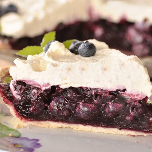 Blueberry Glaze Pie Recipe, Blueberry Pie Recipe, Berry Pie Recipe, Pie ...