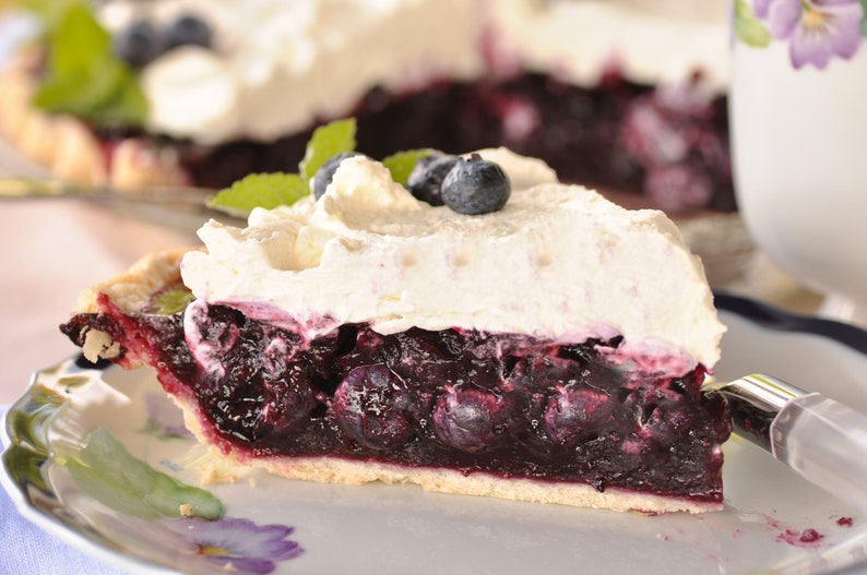 Blueberry Glaze Pie Recipe, Blueberry Pie Recipe, Berry Pie Recipe, Pie ...