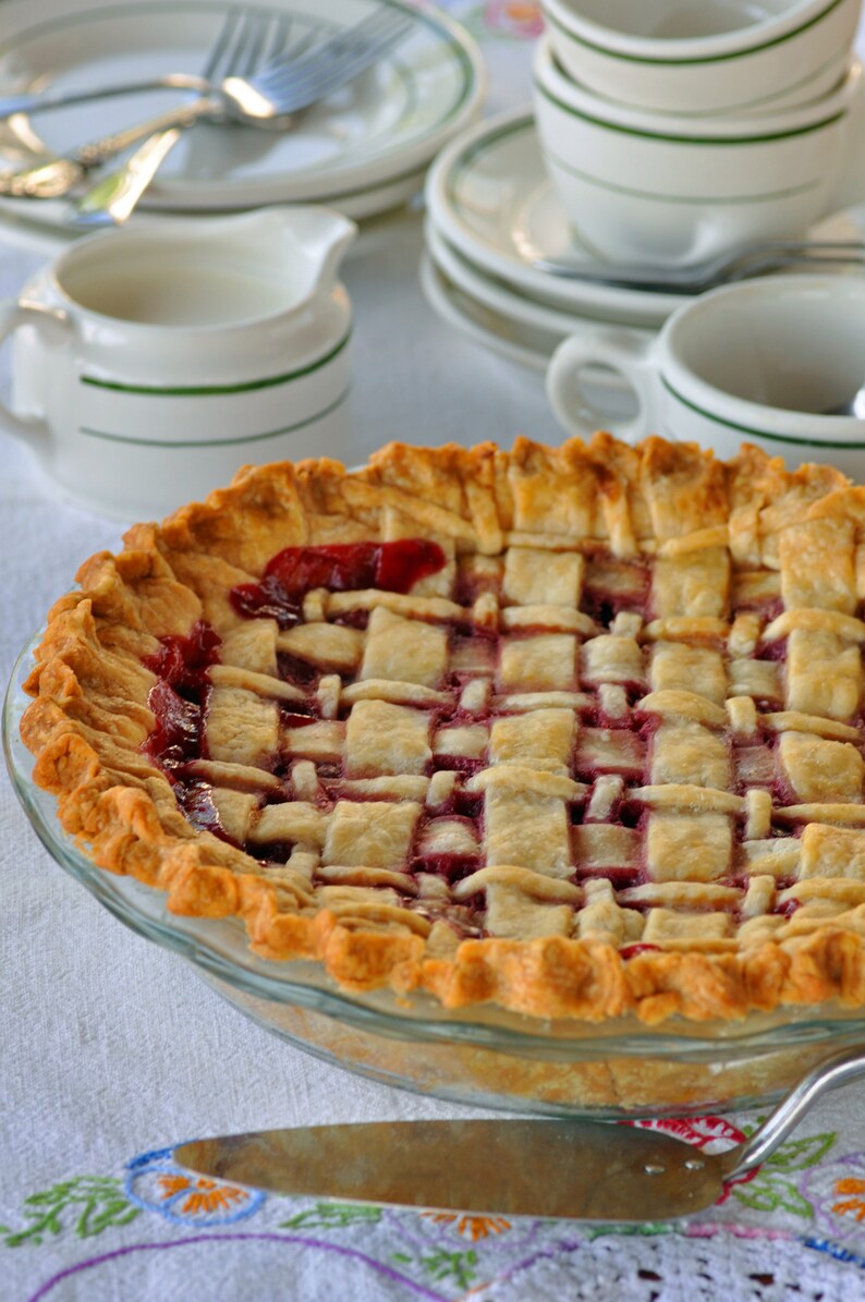 Washington's Cherry Pie Recipe, Cherry Pie Recipe, Cherries, Fruit Pie ...