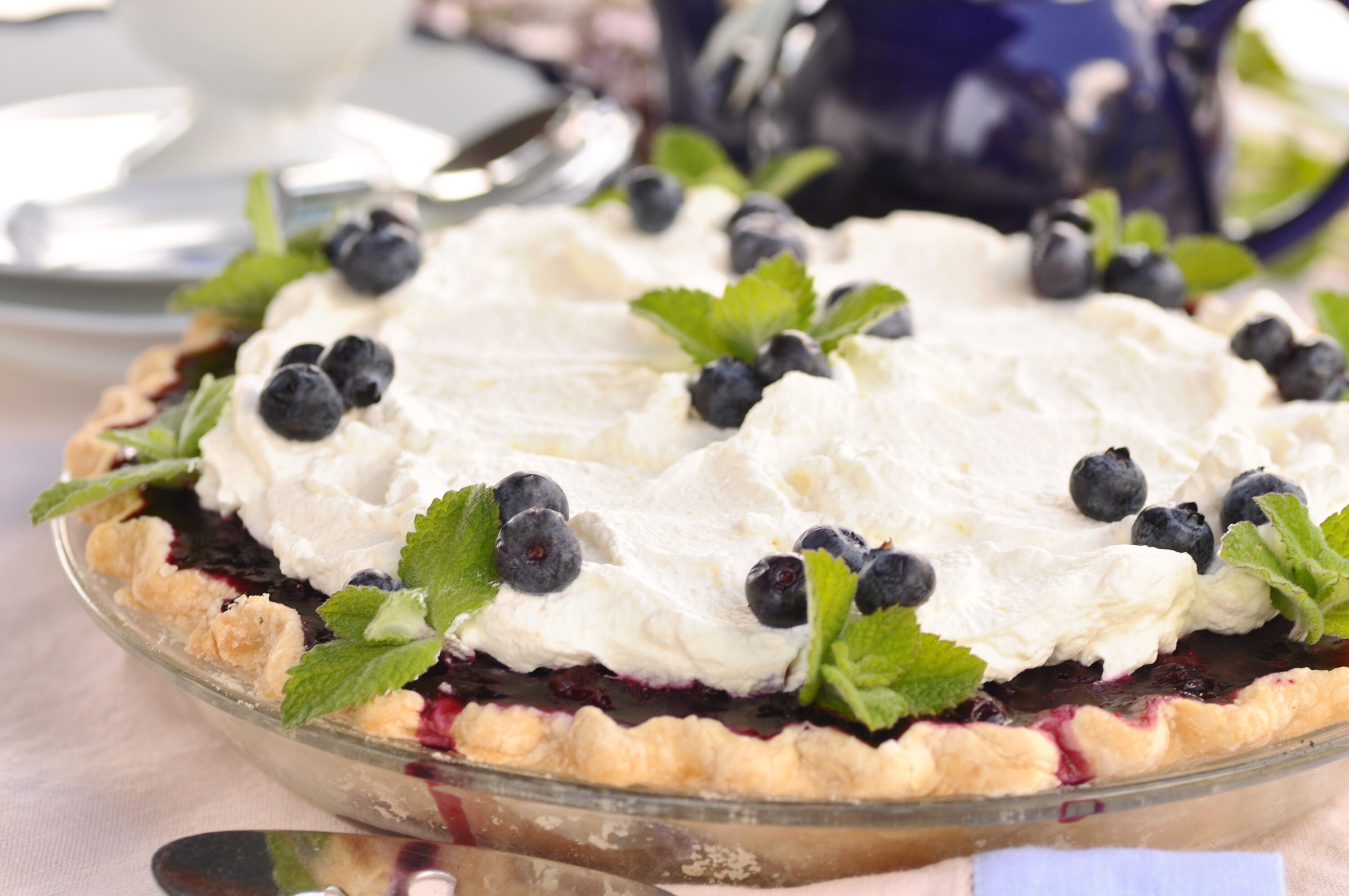 Blueberry Glaze Pie Recipe, Blueberry Pie Recipe, Berry Pie Recipe, Pie ...