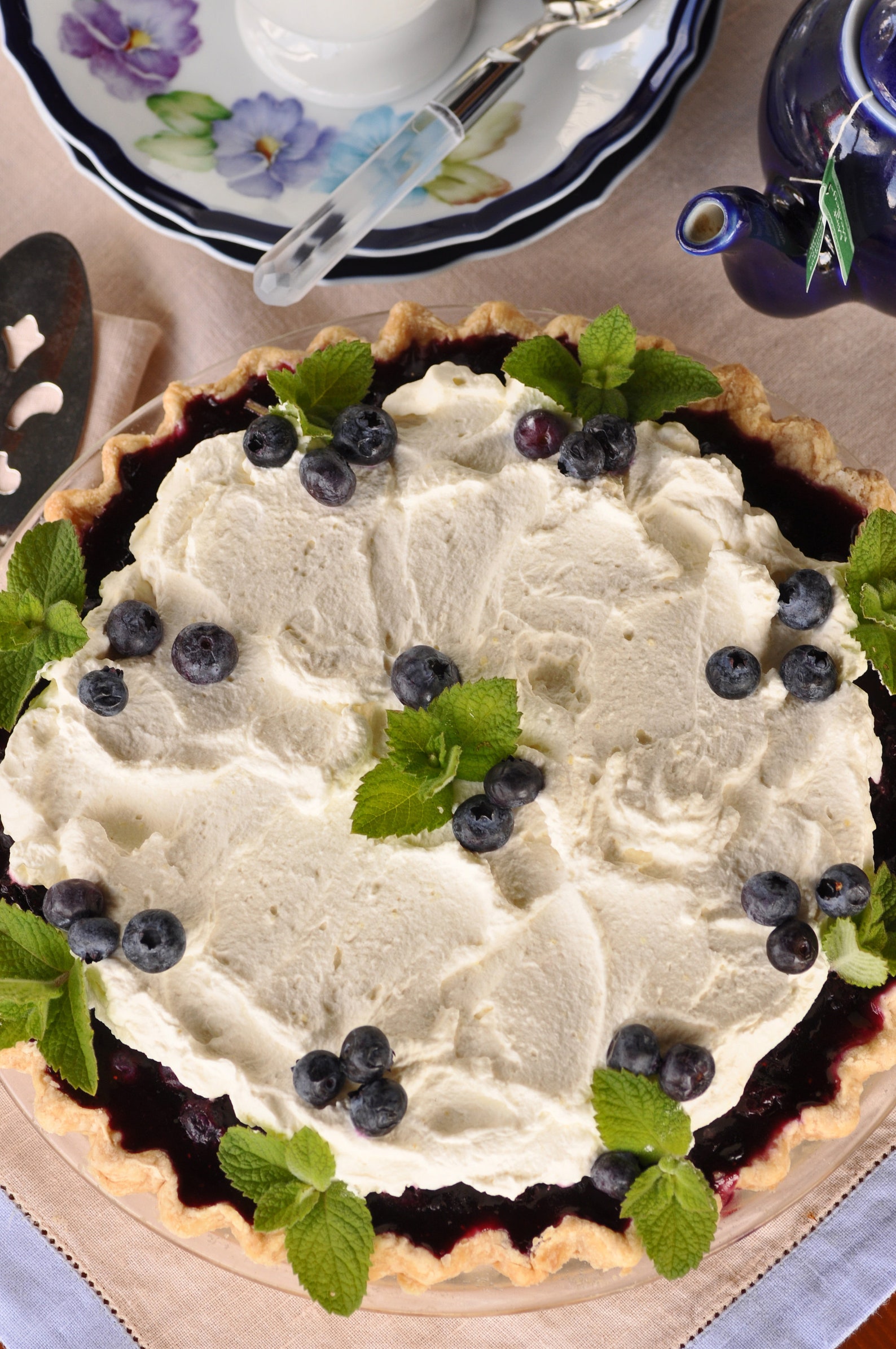 Blueberry Glaze Pie Recipe, Blueberry Pie Recipe, Berry Pie Recipe, Pie ...