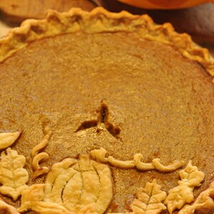 Colonial Pumpkin Pie Recipe, Pumpkin Pie Recipe - Etsy
