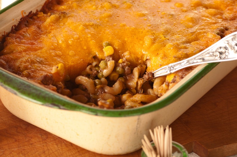 Goo-laush Casserole Recipe, Hot Dish Recipes, Casserole Recipes - Etsy